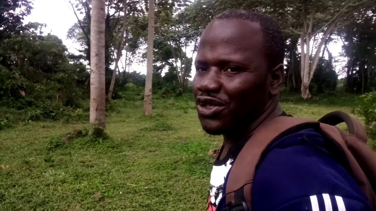 Ugandan old man lives alone in forest in Kome Islands. - YouTube