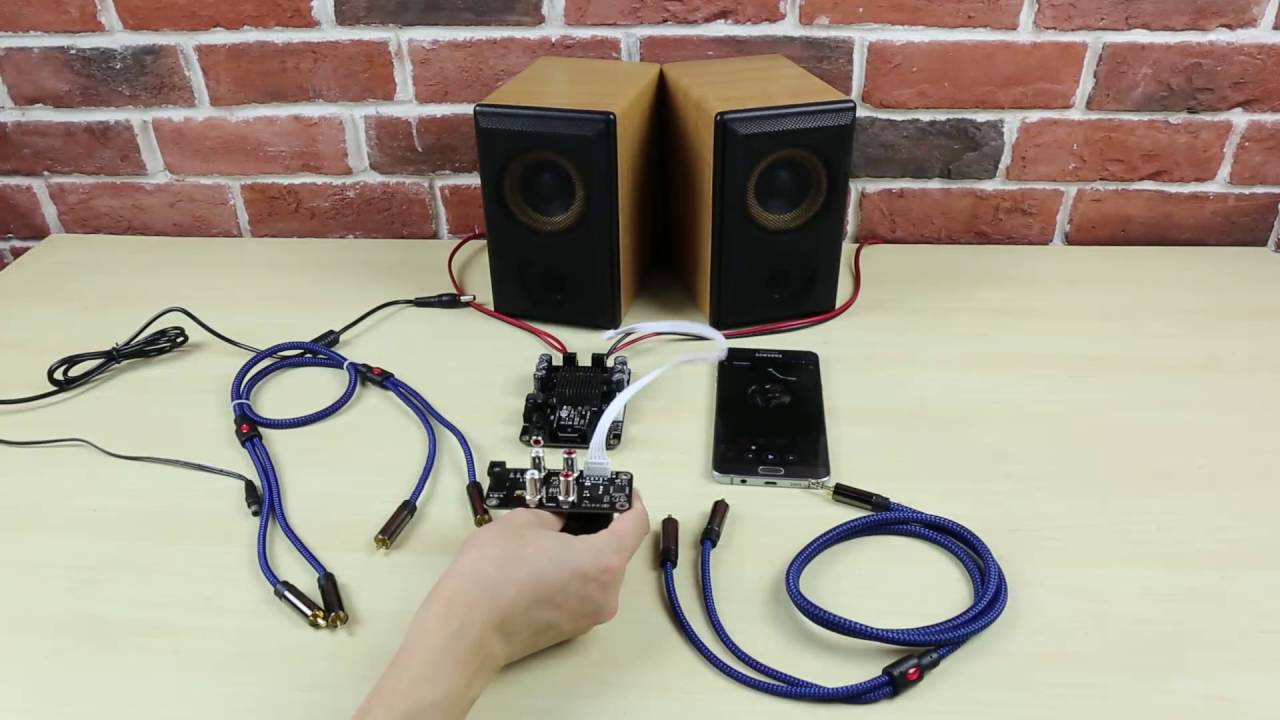 TSA3116 Class D Bluetooth Audio Amplifier Board - YouTube