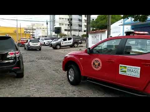 Doses da CoronaVac saem da Unicat para serem distribuídas no RN - YouTube