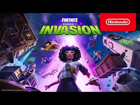 Fortnite Chapter 2 - Season 7 Invasion Story Trailer (Nintendo Switch)