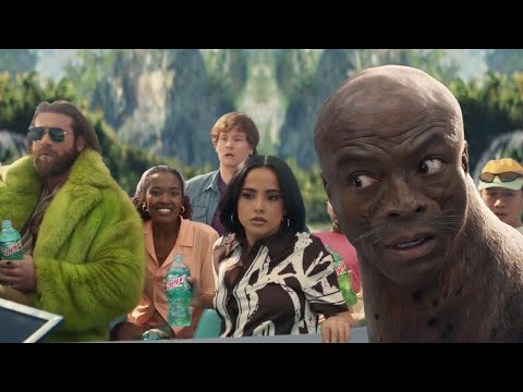 Mountain Dew Super Bowl Commercial 2025 ft  Becky G, SEAL Kiss from a Lime