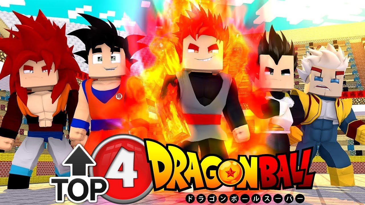 TOP 4 MEJORES ADDONS DE DRAGON BALL PARA MINECRAFT PE || MODS DE DRAGON ...