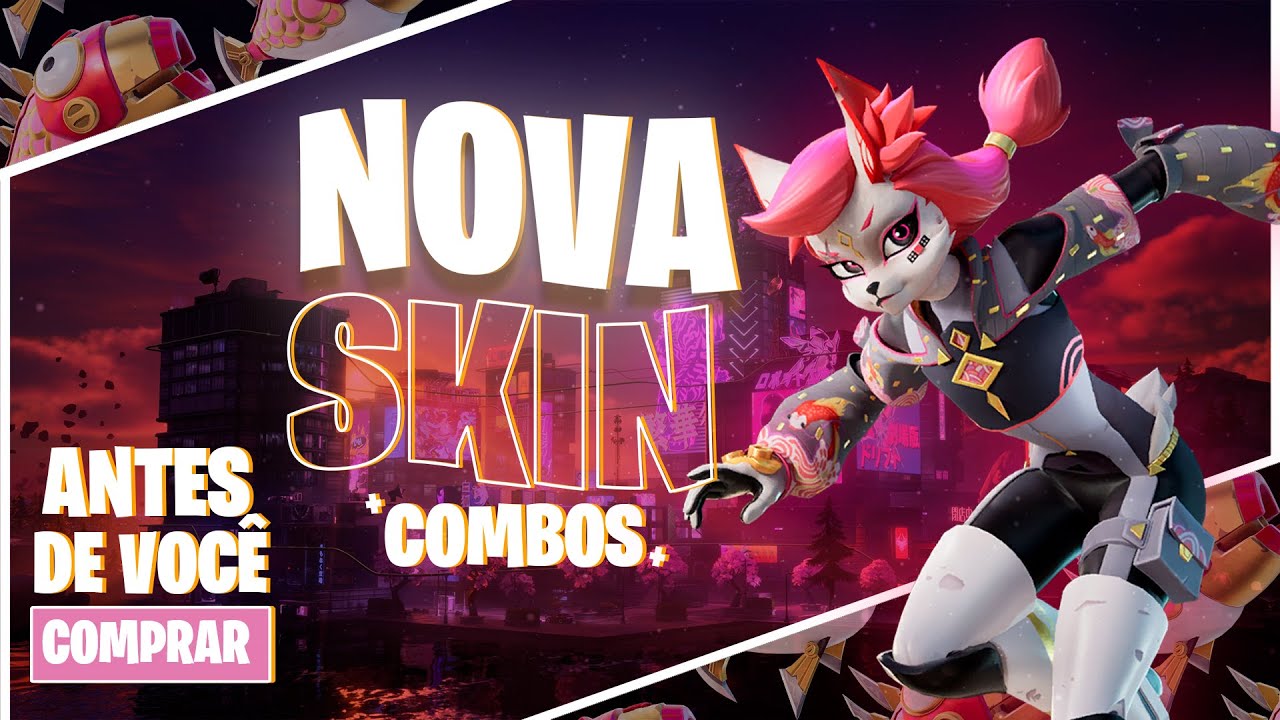 VEJA ANTES DE COMPRAR A KIMIKO DE CINCO CAUDAS NO FORTNITE - YouTube