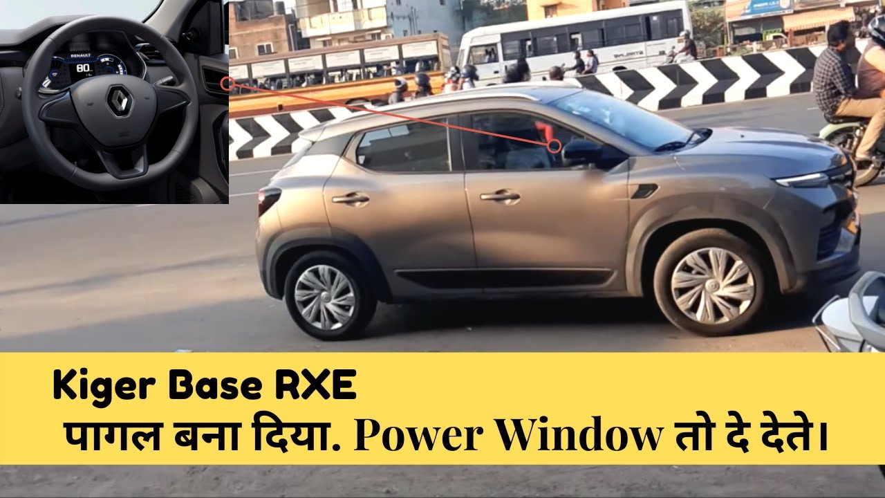 Kiger RXE Features Review. |less features @5.45L| - YouTube