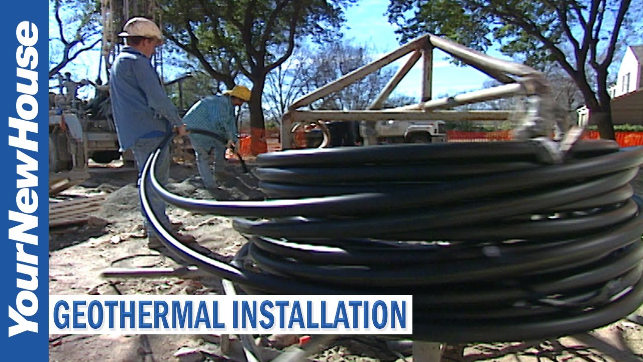 Heating and Cooling with a Geothermal Unit - YouTube
