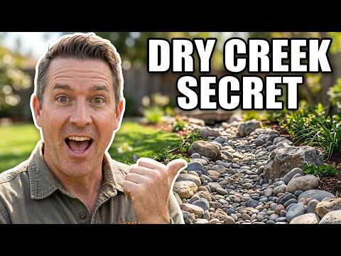 How to build a dry stream bed