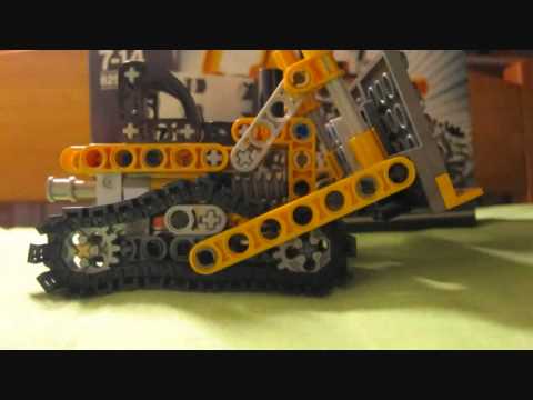 lego technic 8259 mini bulldozer - YouTube