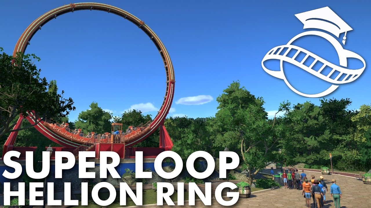 Planet Coaster College - Hellion Ring (Superloop) - YouTube