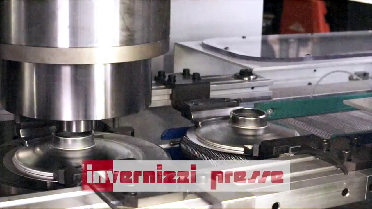 NDC Soluções - Prensa Transfer de Estampagem Profunda Invernizzi - YouTube