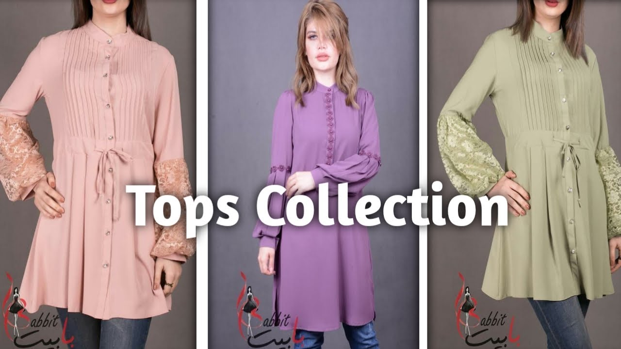 New Style Tops Collections For Girls I Sharifa Fashion - YouTube