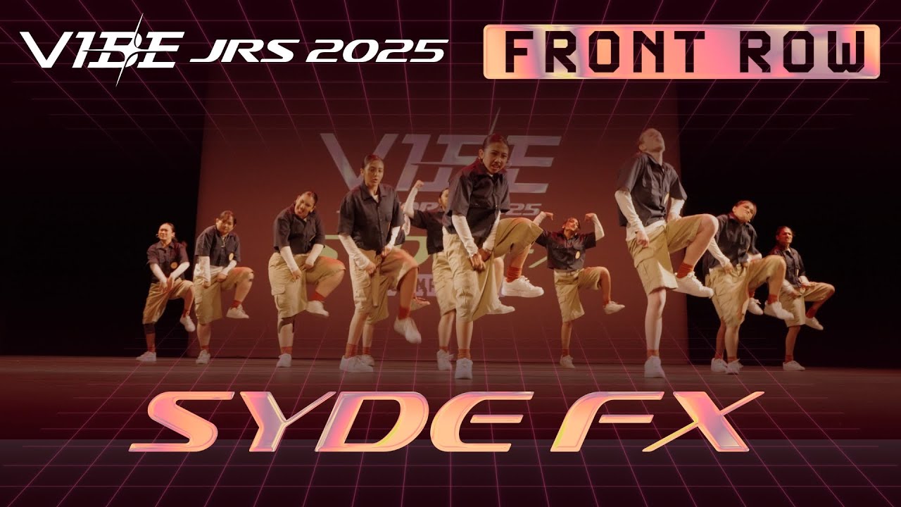 Syde FX | VIBE Jrs 2025 [@Vibrvncy Front Row 4K] - YouTube