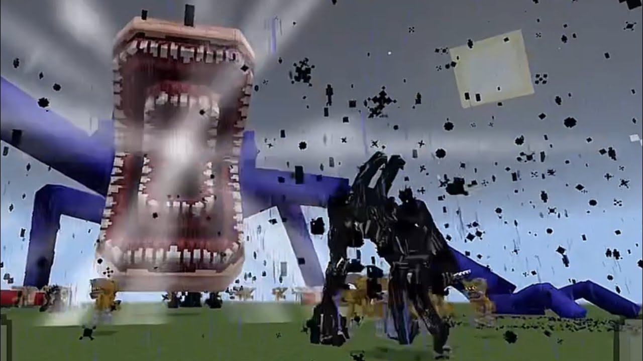 Minecraft PE S1/E28 Mob Battles: Shin Sonic vs. Beast Bendy - YouTube