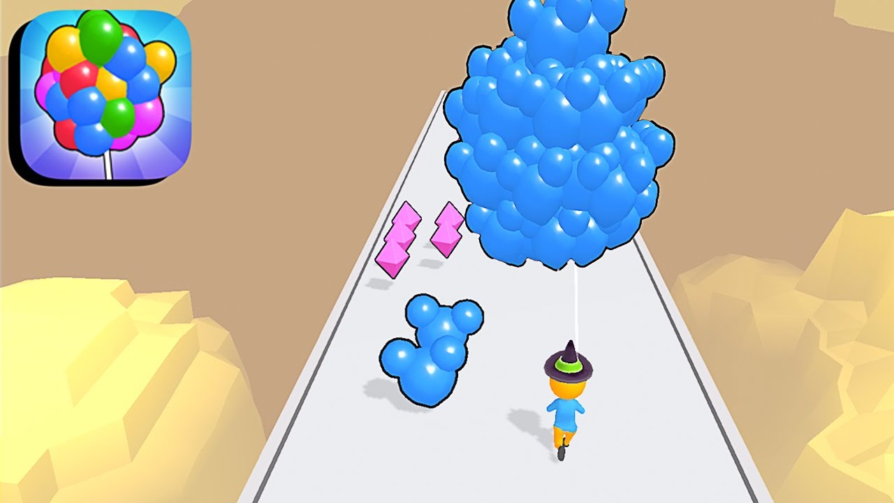 Balloon Run - All Levels Gameplay Android,ios (Part 21) - YouTube