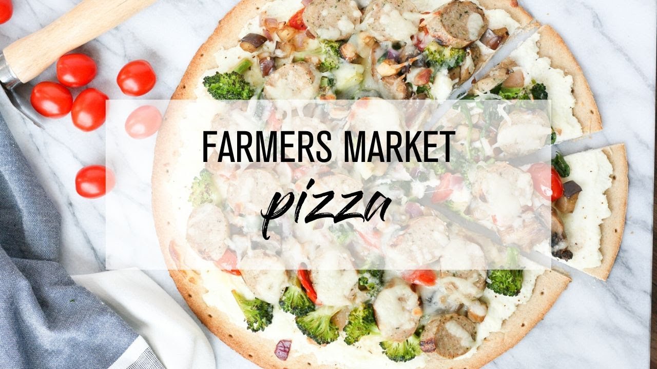 Farmers Market Pizza - YouTube
