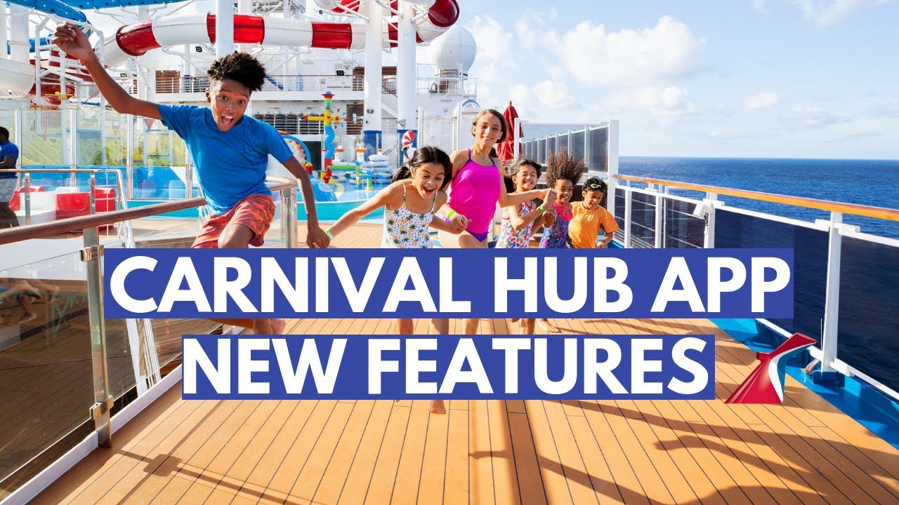 New Features to Carnival Cruise Hub App - YouTube