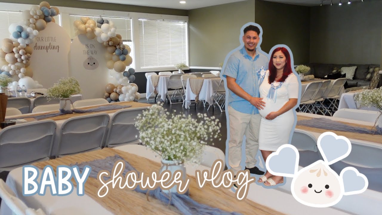 *BABY SHOWER PREP VLOG* | Dim Sum Themed Party 🥟 - YouTube
