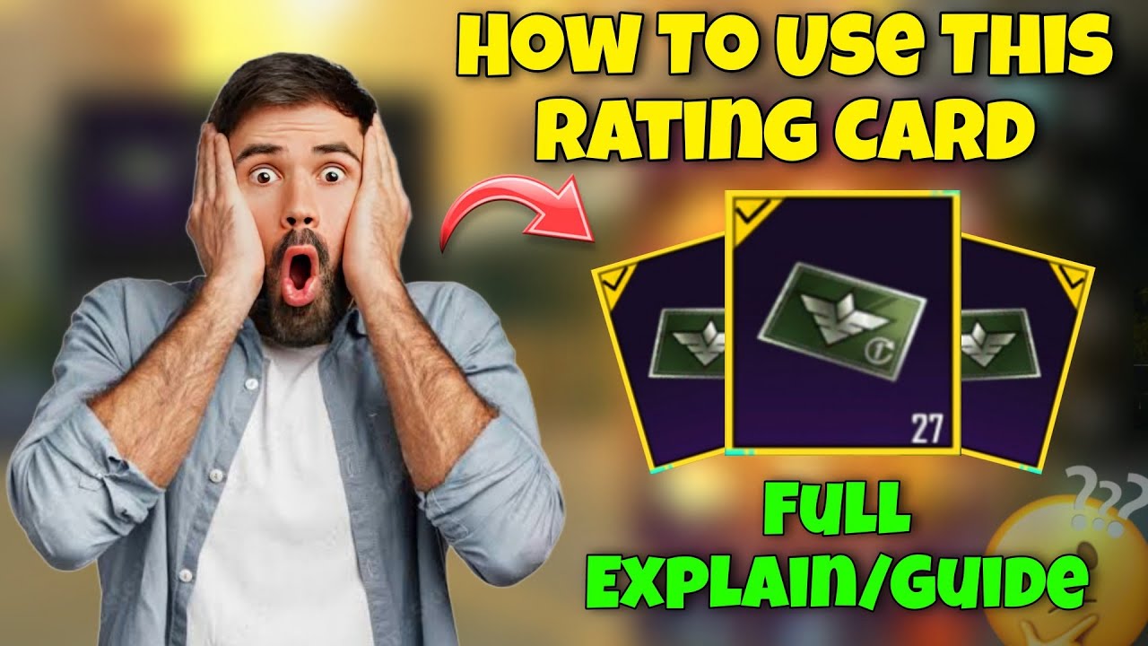 Bgmi Rating Protection Card How To Use | Rating Protection Card In Bgmi ...