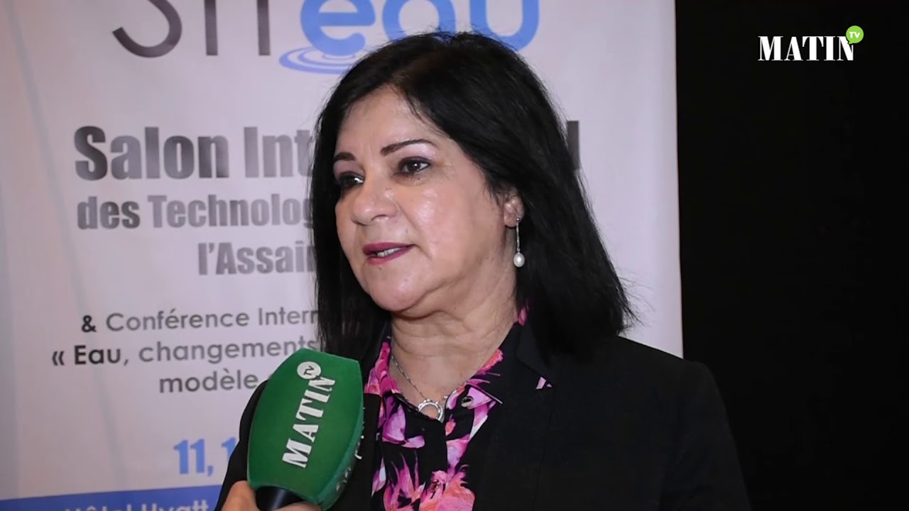 SITeau: Déclaration de Rajae Chafil, Directrice de 4C Maroc - YouTube