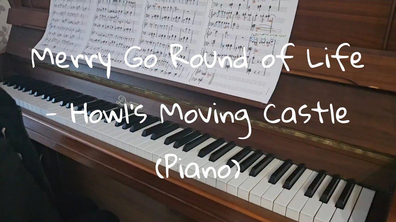 [COVER] Merry Go Round of Life - Howl's Moving Castle (Piano) - YouTube
