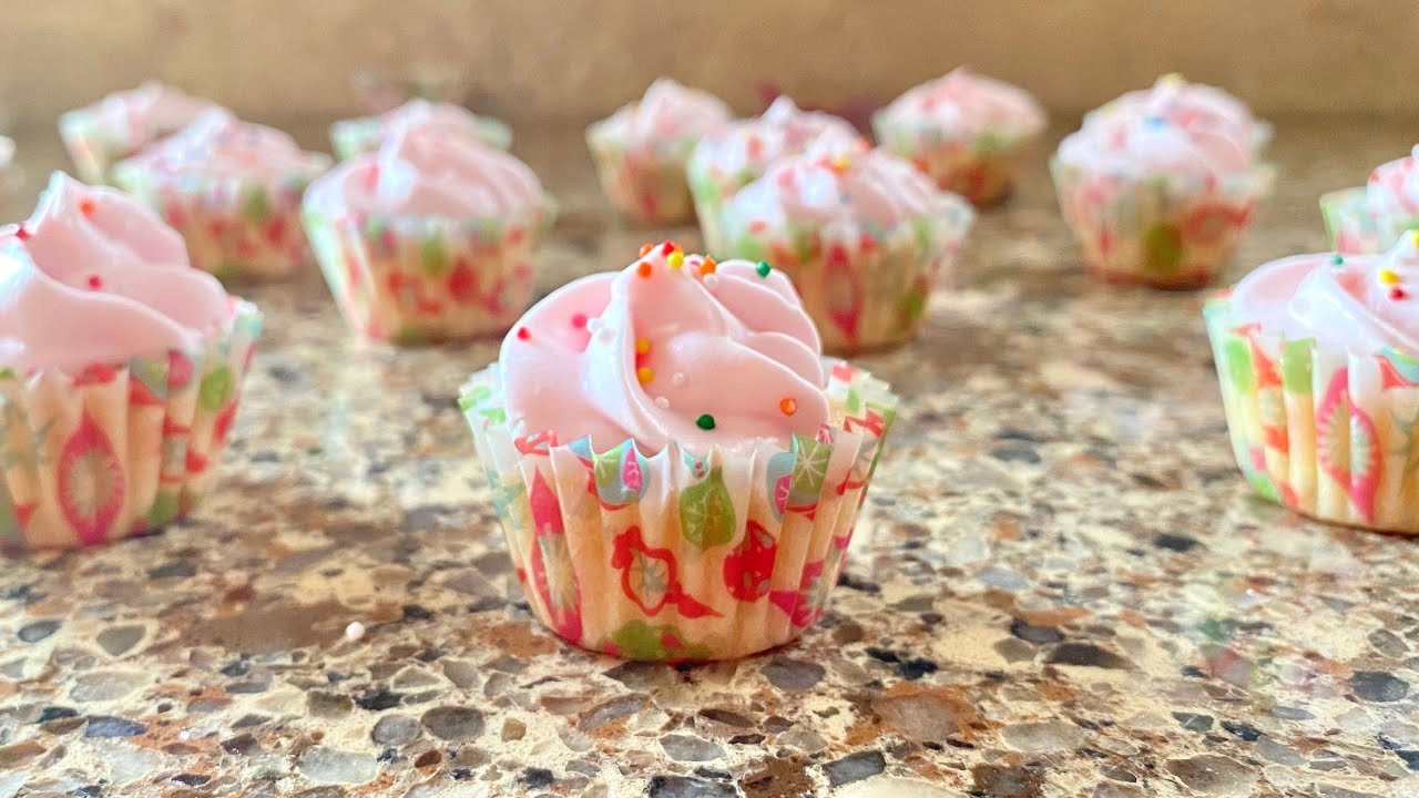 Strawberry Milkshake Cupcake Recipe - YouTube
