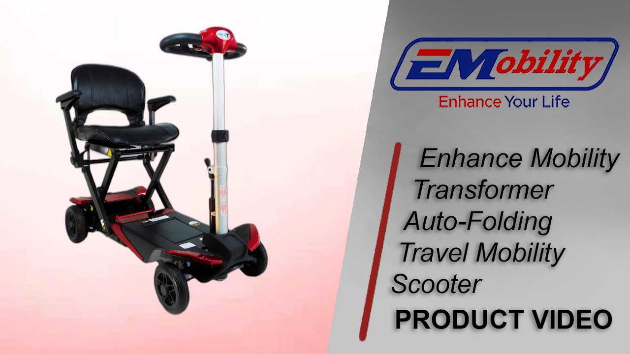 Enhance Mobility Solax Transformer Auto Folding Scooter