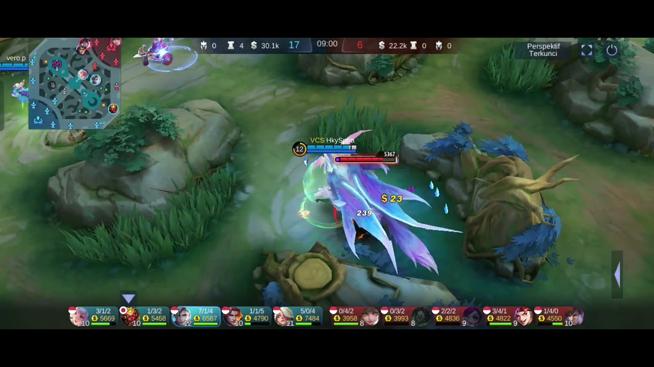 Hero Amon Mobile Legend membantai lawan - YouTube