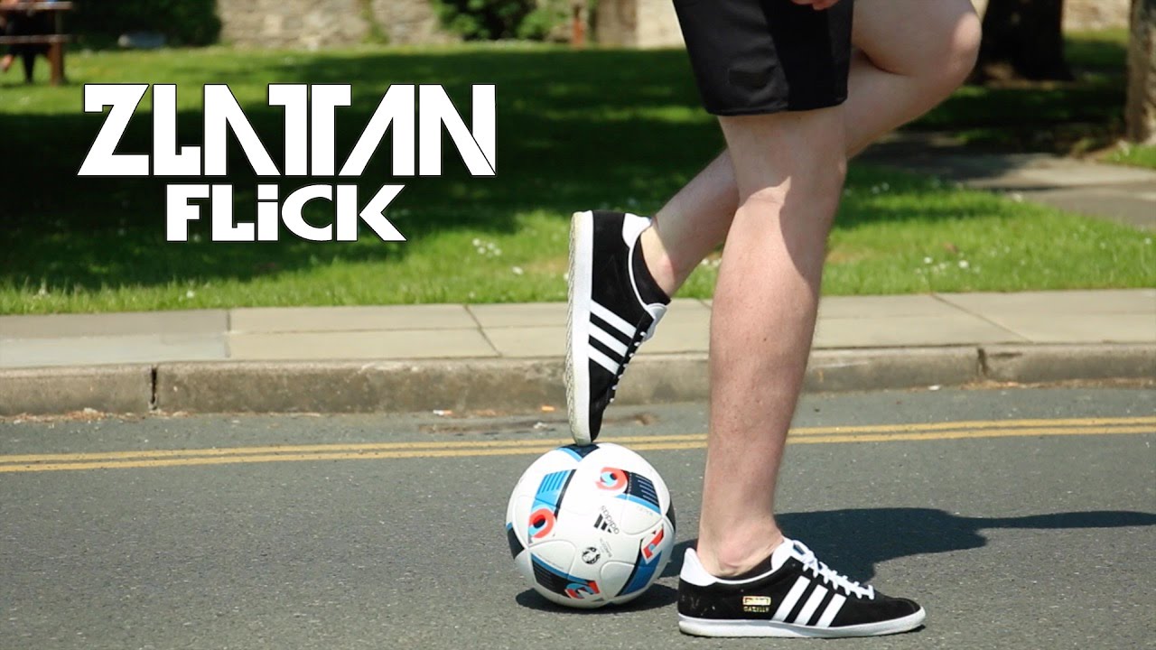 ZLATAN FLICK (Tutorial) :: Football / Soccer Flick Up - YouTube