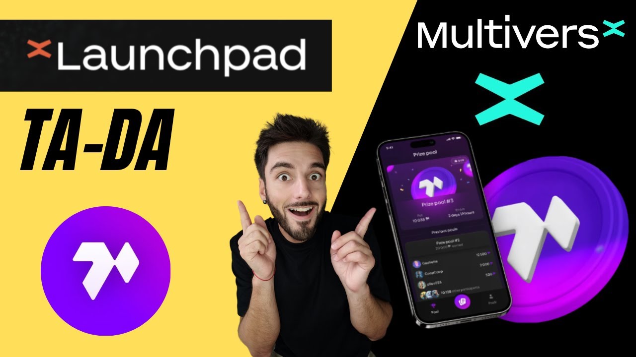 🔥 Ta-da arrive sur le xLaunchpad de MultiversX !!! 🚀 Staker vos EGLD !!! - YouTube