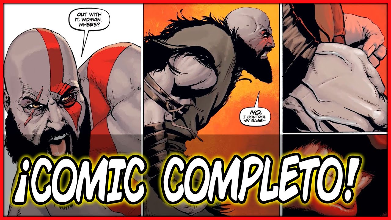 COMIC de GOW 2018 COMPLETO en ESPAÑOL (con AUDIO) - YouTube