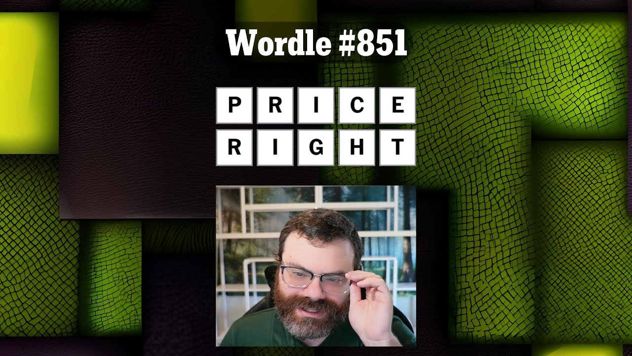Wordle, come on down!! | Wordle #851 (Oct 18 2023) - YouTube