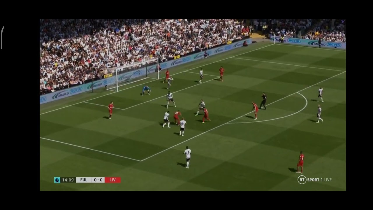 Luis diaz offside goal vs Fulham - YouTube
