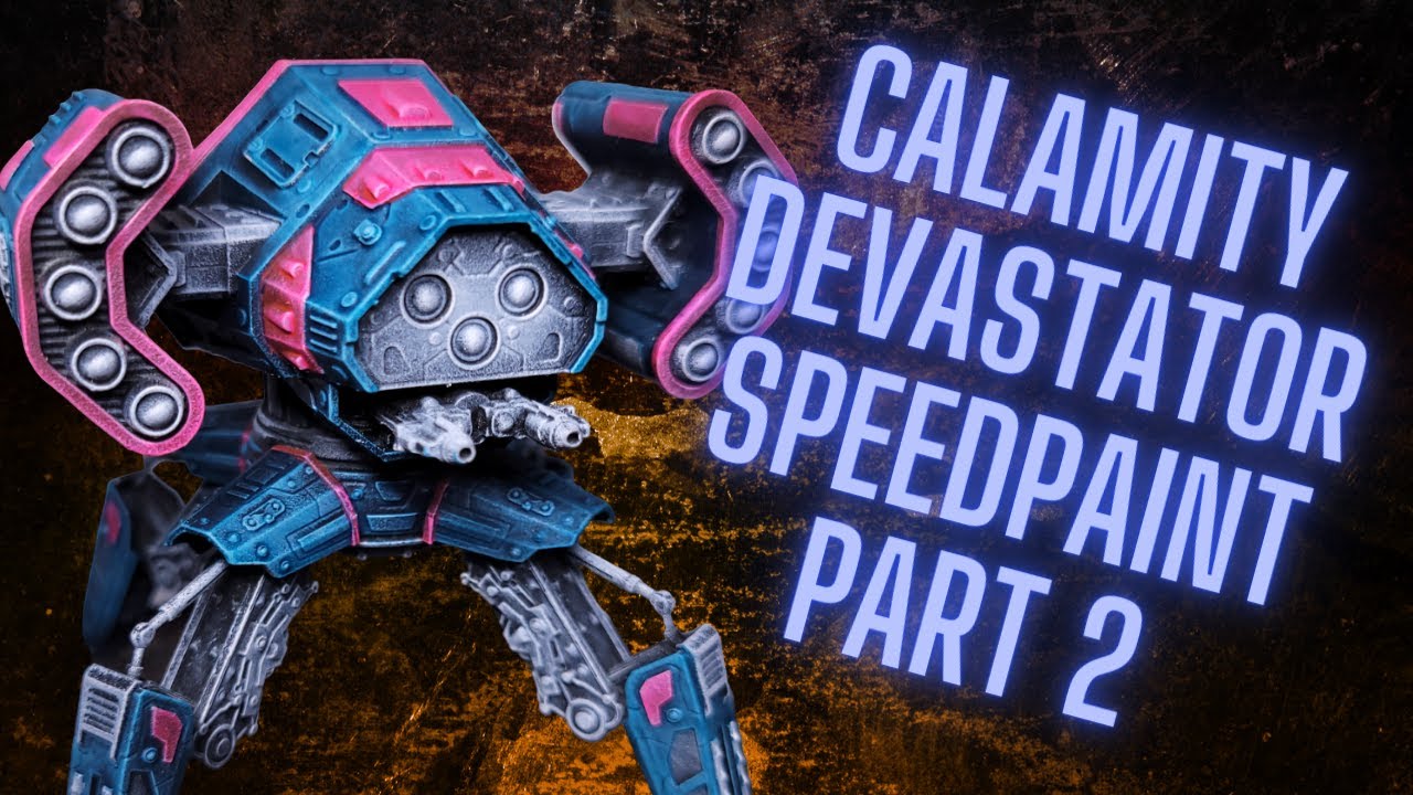 Painting Calamity Devastator - Live Miniature Painting Tutorial Part 2 ...
