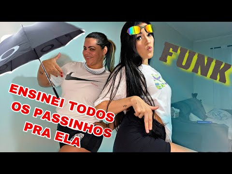 ENSINEI A MINHA MÃE A DANÇAR FUNK?! #2