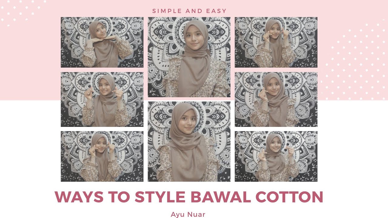 HOW TO STYLE | Ways to style bawal+ tips to have a perfect bawal - YouTube