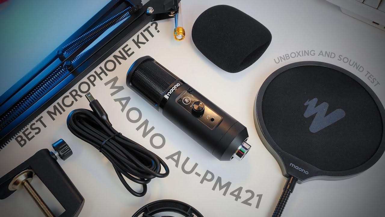 Maono AU-PM422 Microphone Unboxing: The Perfect Solution for Your Audio ...