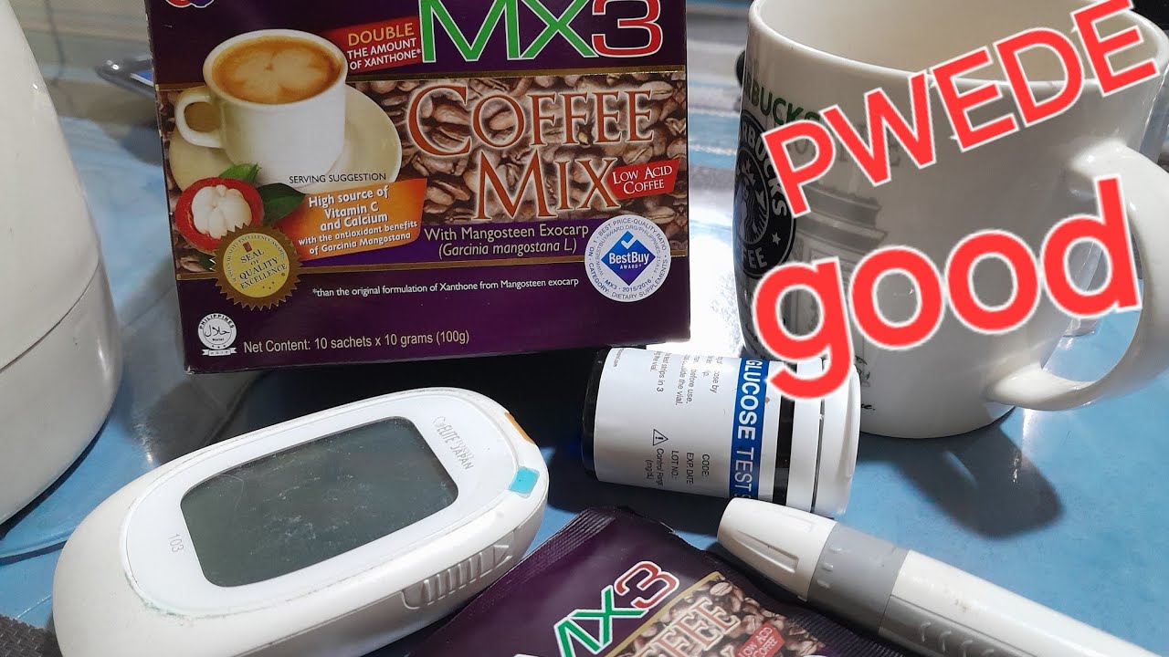 MX3 COFFEE MIX REVIEW FOR DIABETIC - YouTube