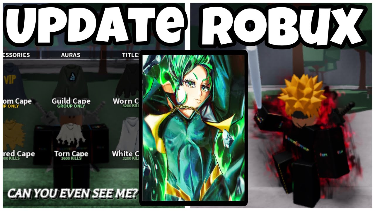 NEW ALL CHARACTERS PAID ACCESS 1K ROBUX + SPECIAL COSMETICS UPDATE ...