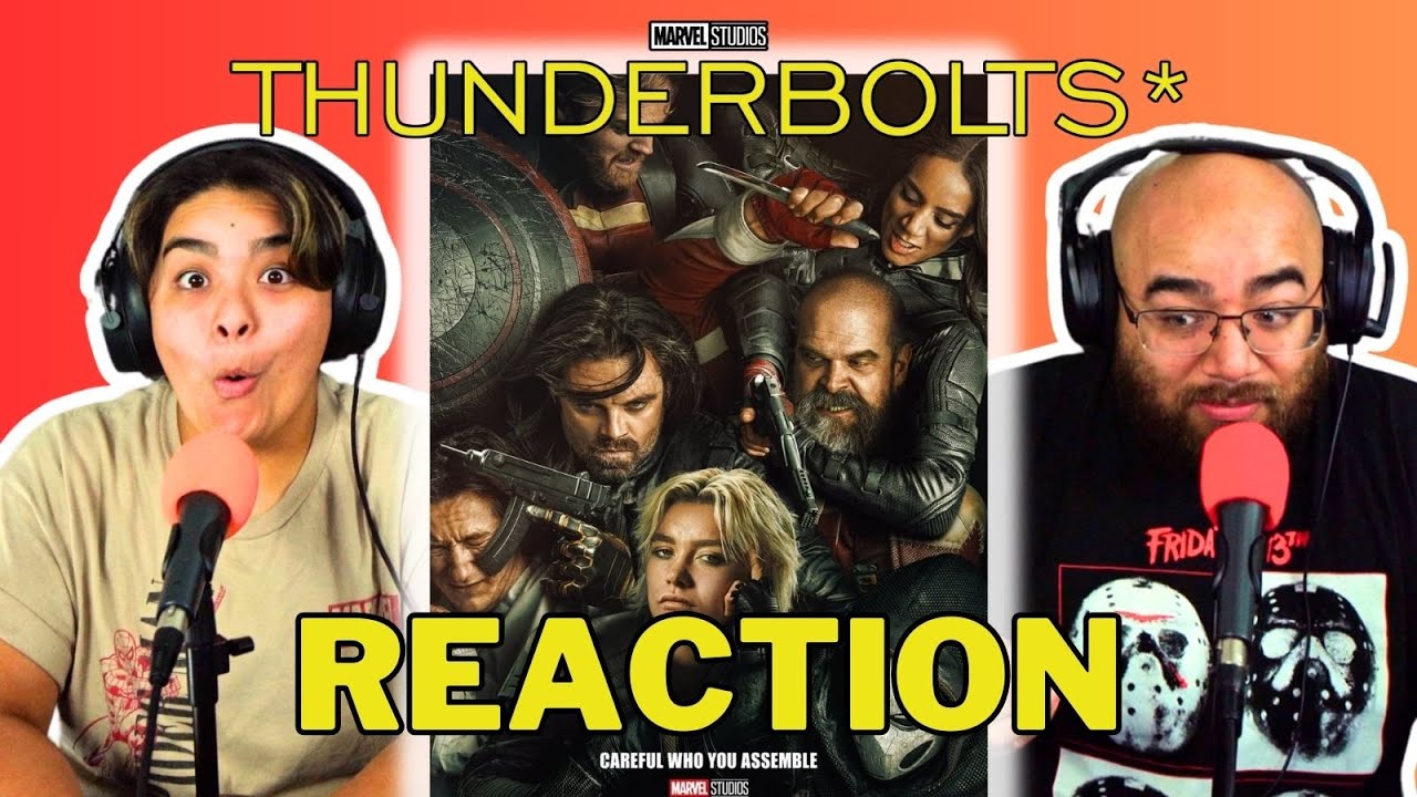 Marvel Thunderbolts* Teaser Trailer Reaction | Mark & Marly - YouTube