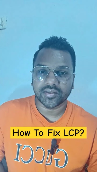 How to Fix LCP and Website Loading Speed in One Minute #shorts # ...