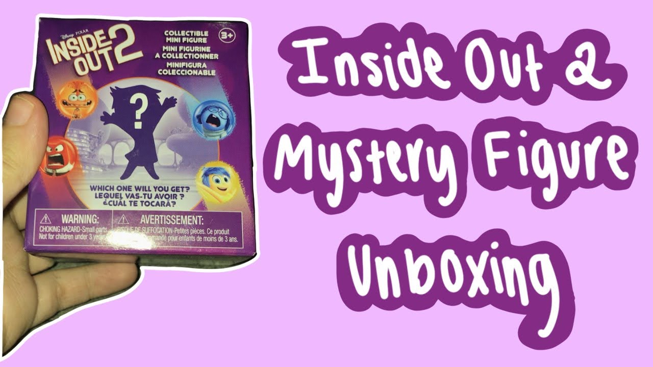 Inside Out 2 Mystery Figure Unboxing - YouTube