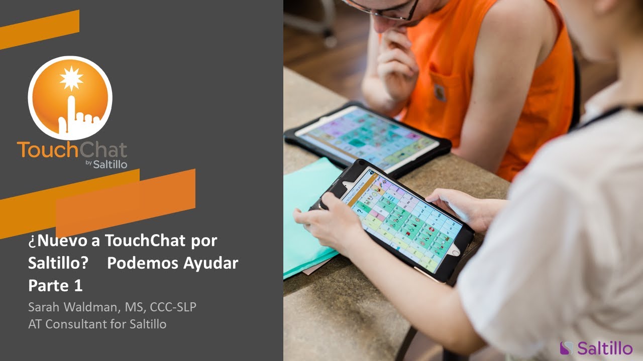 ¿Nuevo a TouchChat? ¡Podemos Ayudar! Parte 1 - YouTube