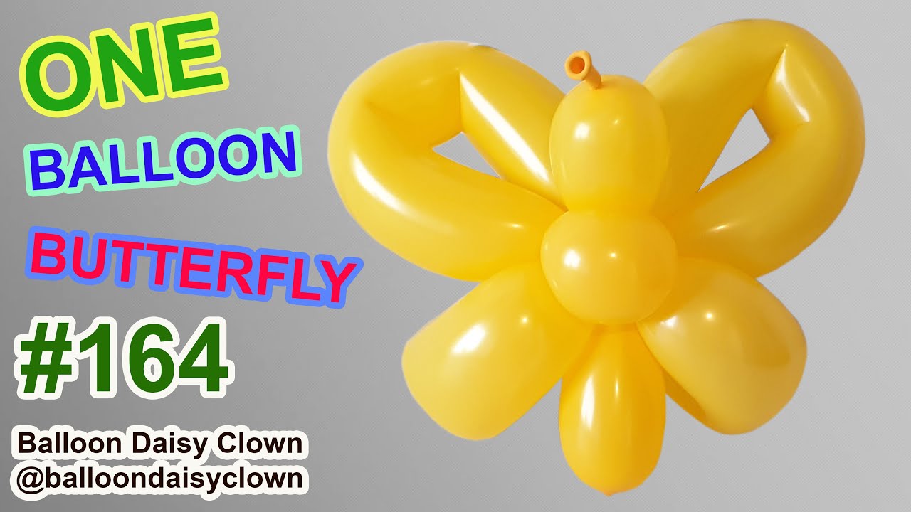 Easy Butterfly Balloon Animal Step By Step A Subtle Revelry Infinity