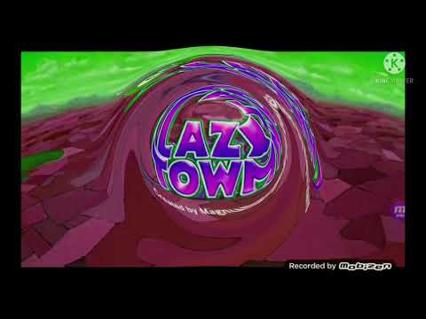 Lazy Town Logo Animation center effects