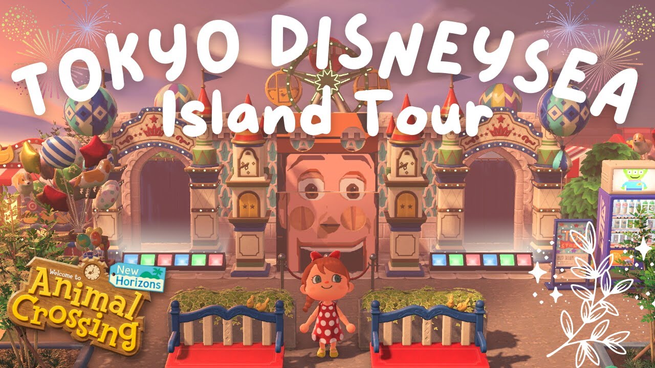 TOKYO DISNEY SEA ISLAND TOUR | ACNH ISLAND TOUR | ANIMAL CROSSING NEW ...