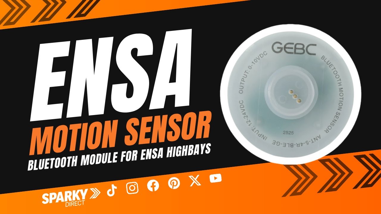 ENSA LHB-G-BM | Bluetooth Motion Sensor Module | Wireless Highbay ...