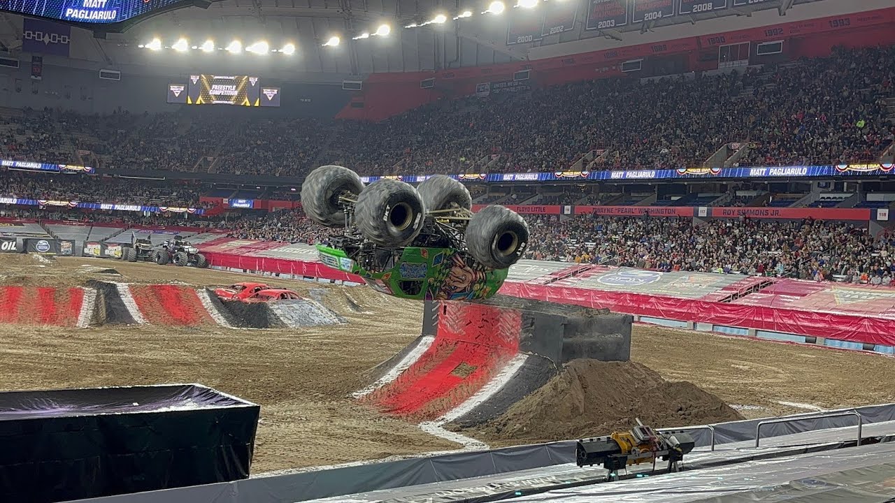 Monster Jam Syracuse 2023 Jester Freestyle - YouTube
