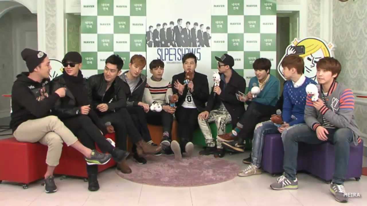 [FULL/HD] 130321 SUPER JUNIOR - Naver Line Chat - YouTube