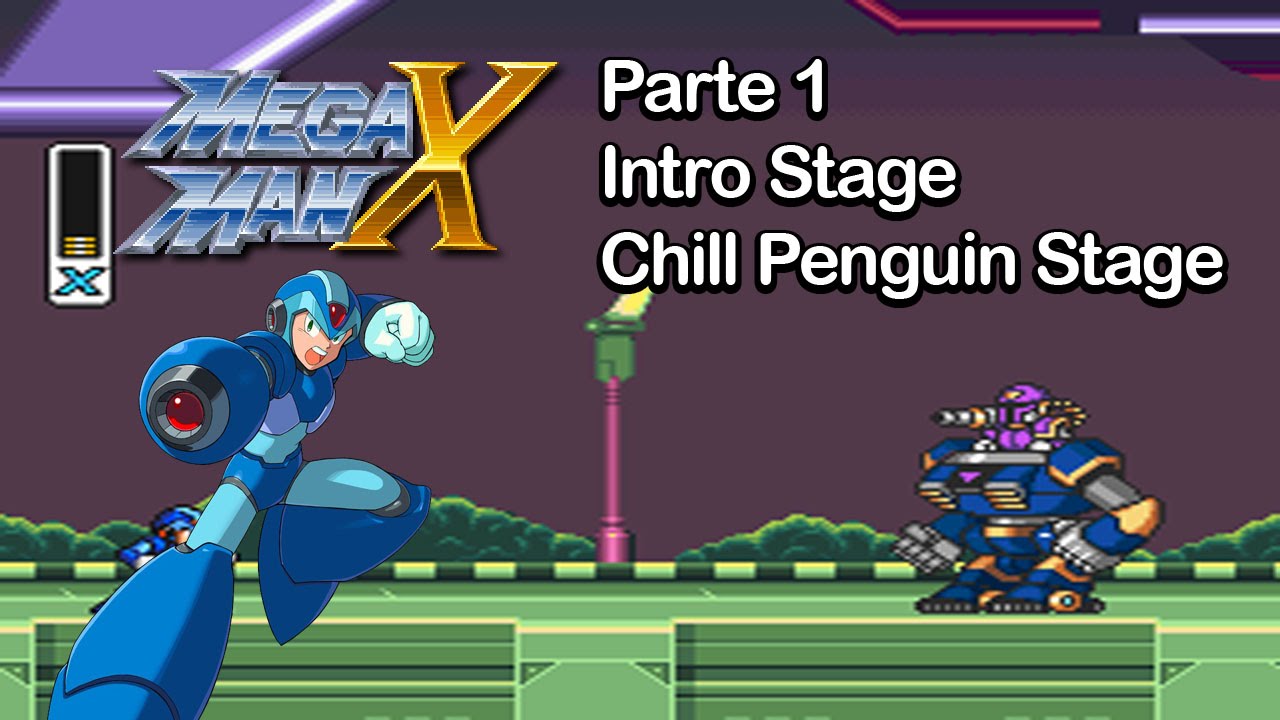 Megaman X-Intro Stage-Chill Penguin Stage - YouTube