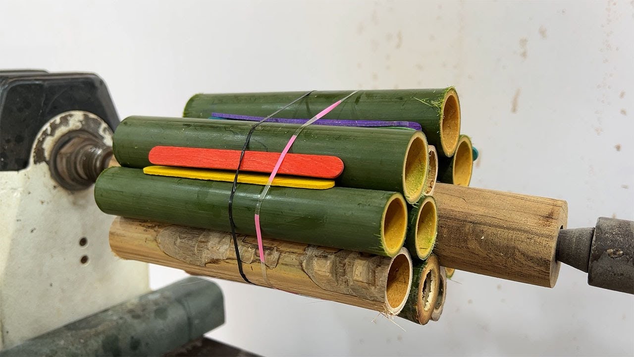 The Perfect Transformation of Bamboo Tubes and Ice Cream Sticks Using a ...