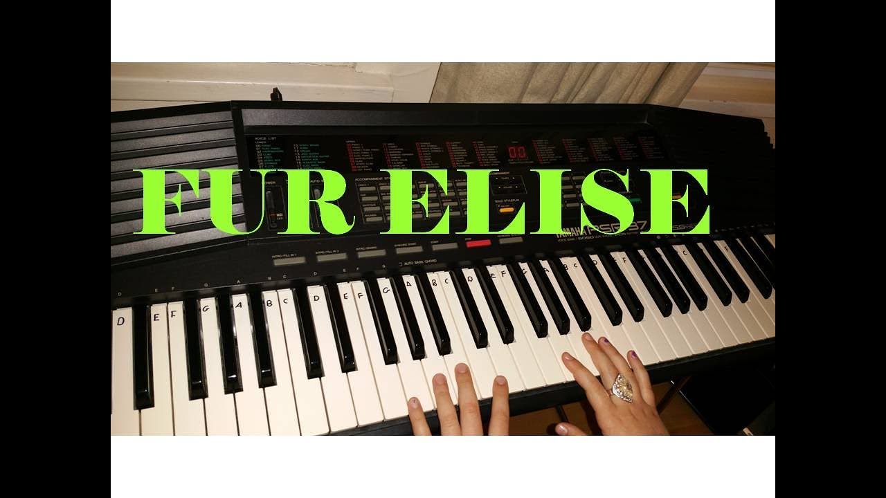 HOW TO PLAY FUR ELISE . PIANO TUTORIAL LESSON - YouTube
